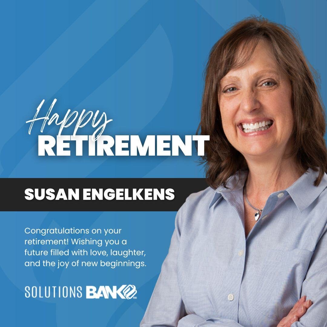 Susan Engelkens - Retirement | Solutions Bank